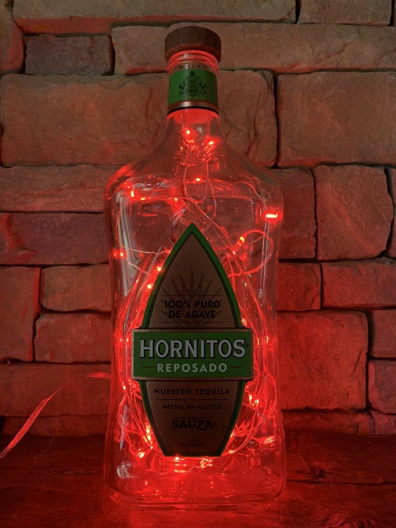 Hornitos Tequila Bottle LED Lamp - Etsy