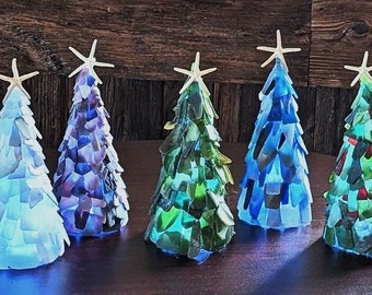 Grinch Sea Glass Tree DIY Kit - Etsy