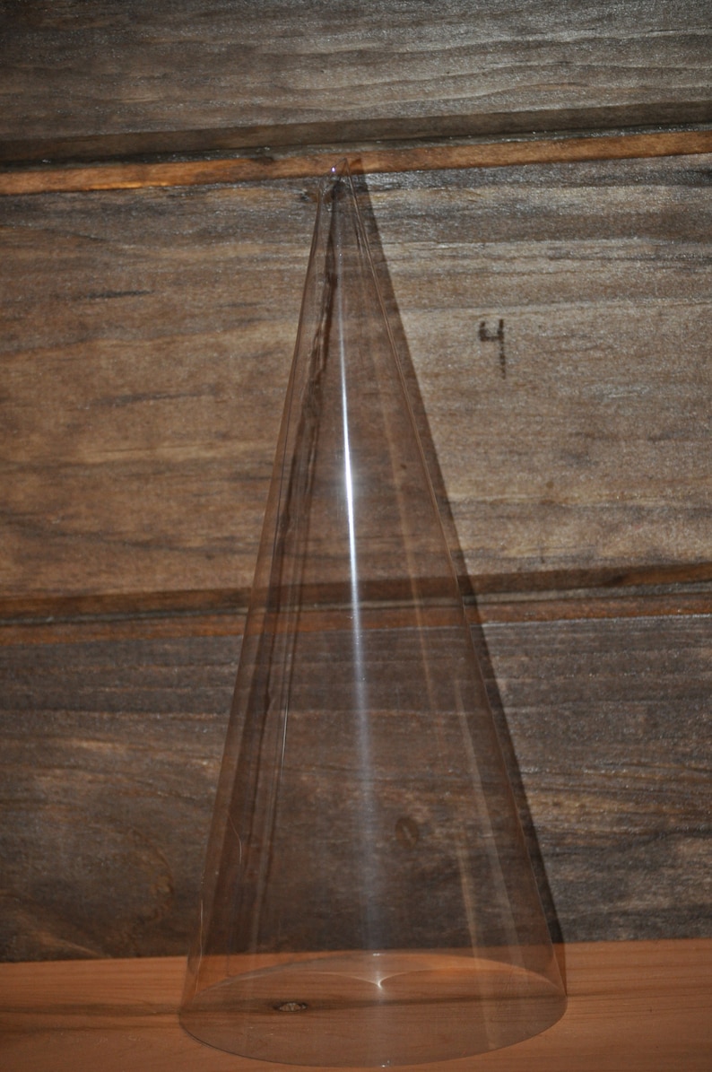 6.75" Plastic Cone Used to Make Sea Glass Tree Angel Doll Body Cone - Etsy