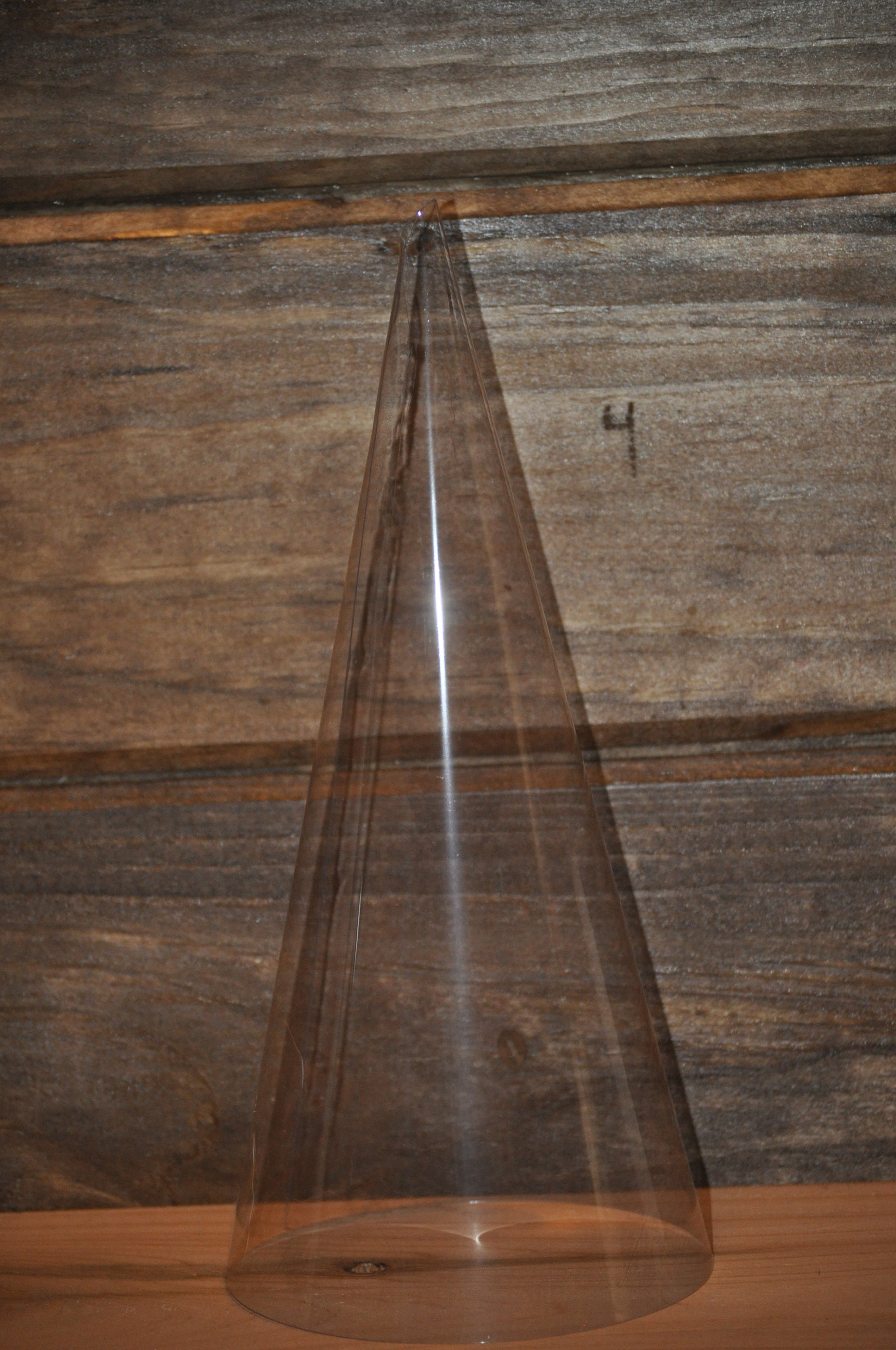 6.75" Plastic Cone Used to Make Sea Glass Tree Angel Doll Body Cone - Etsy