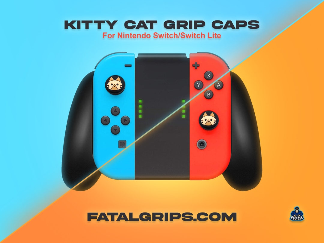 Kitty Cat Nintendo Switch & Lite Joy Con Thumb Grips Covers - Etsy