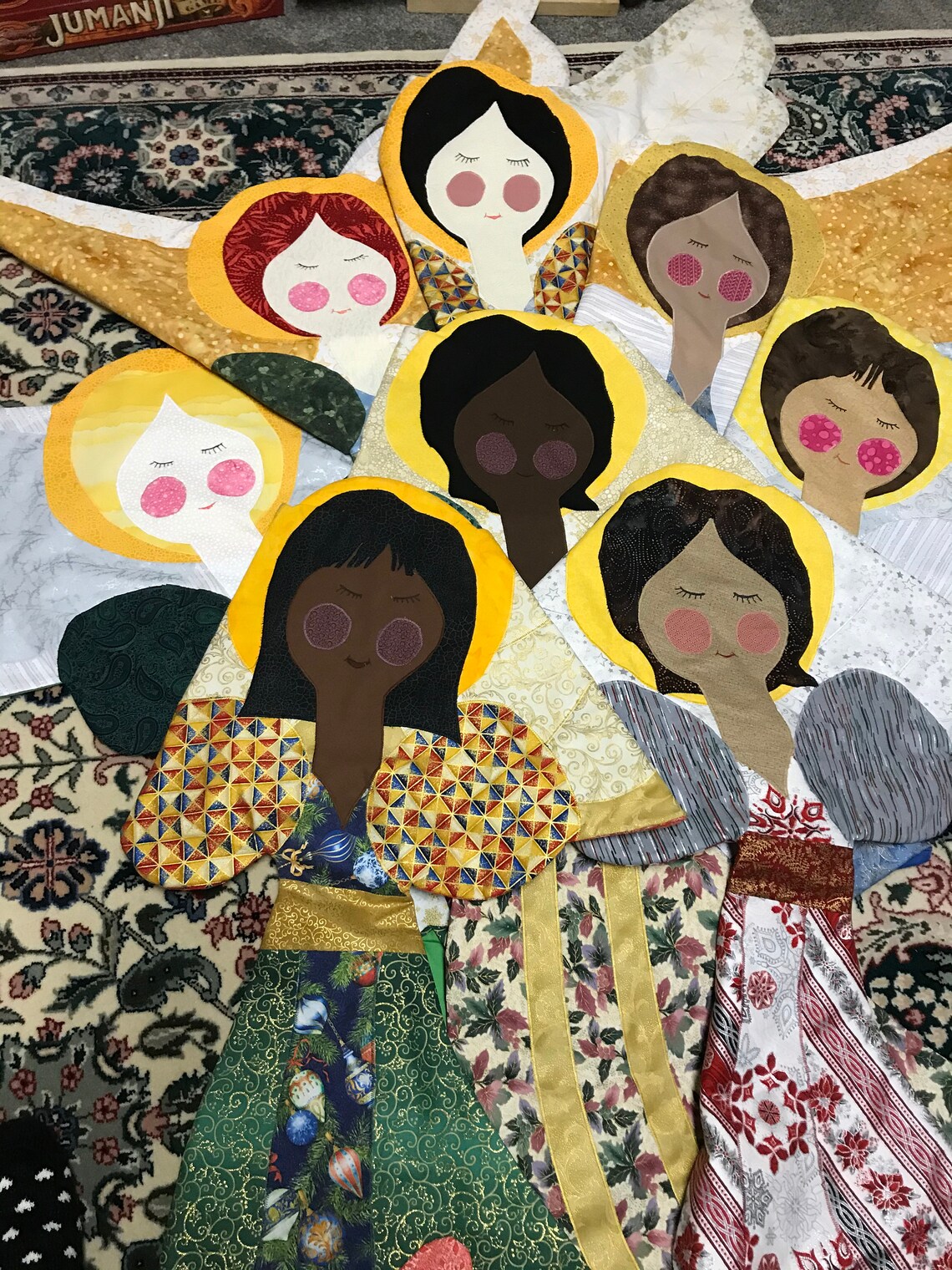 Laila A Multicultural Angel Wall Hanging - Etsy