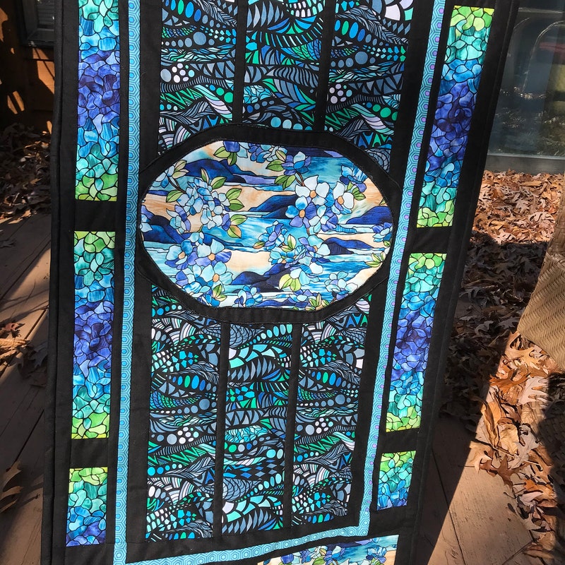 Stained Glass Fabric - Etsy