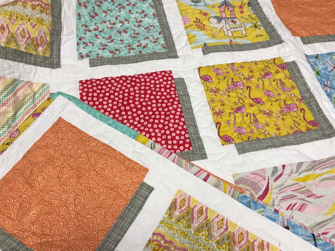 Shadow Boxes Handmade Twin Quilt - Etsy