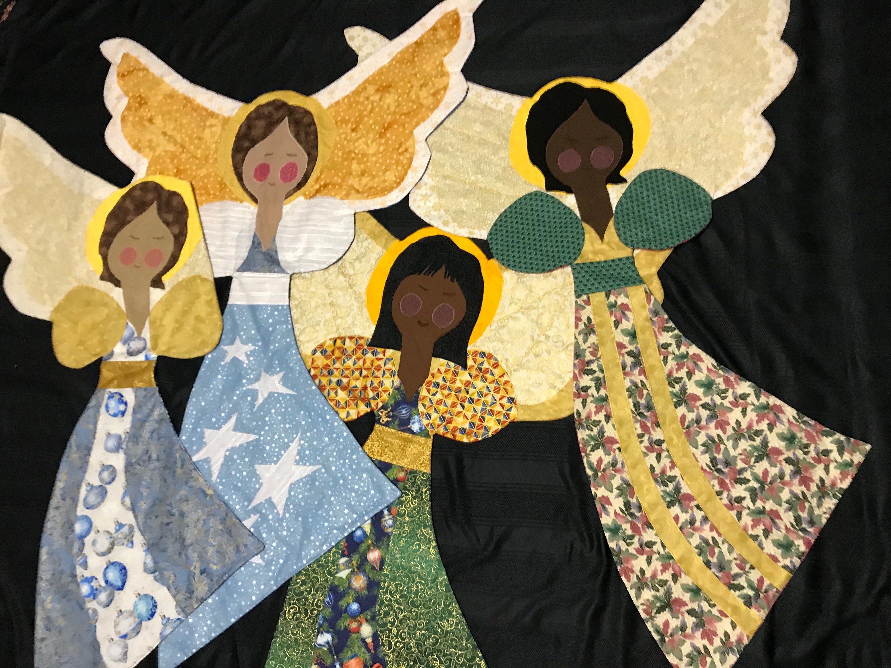 Gabriela - A Multicultural Angel Wall Hanging - Etsy