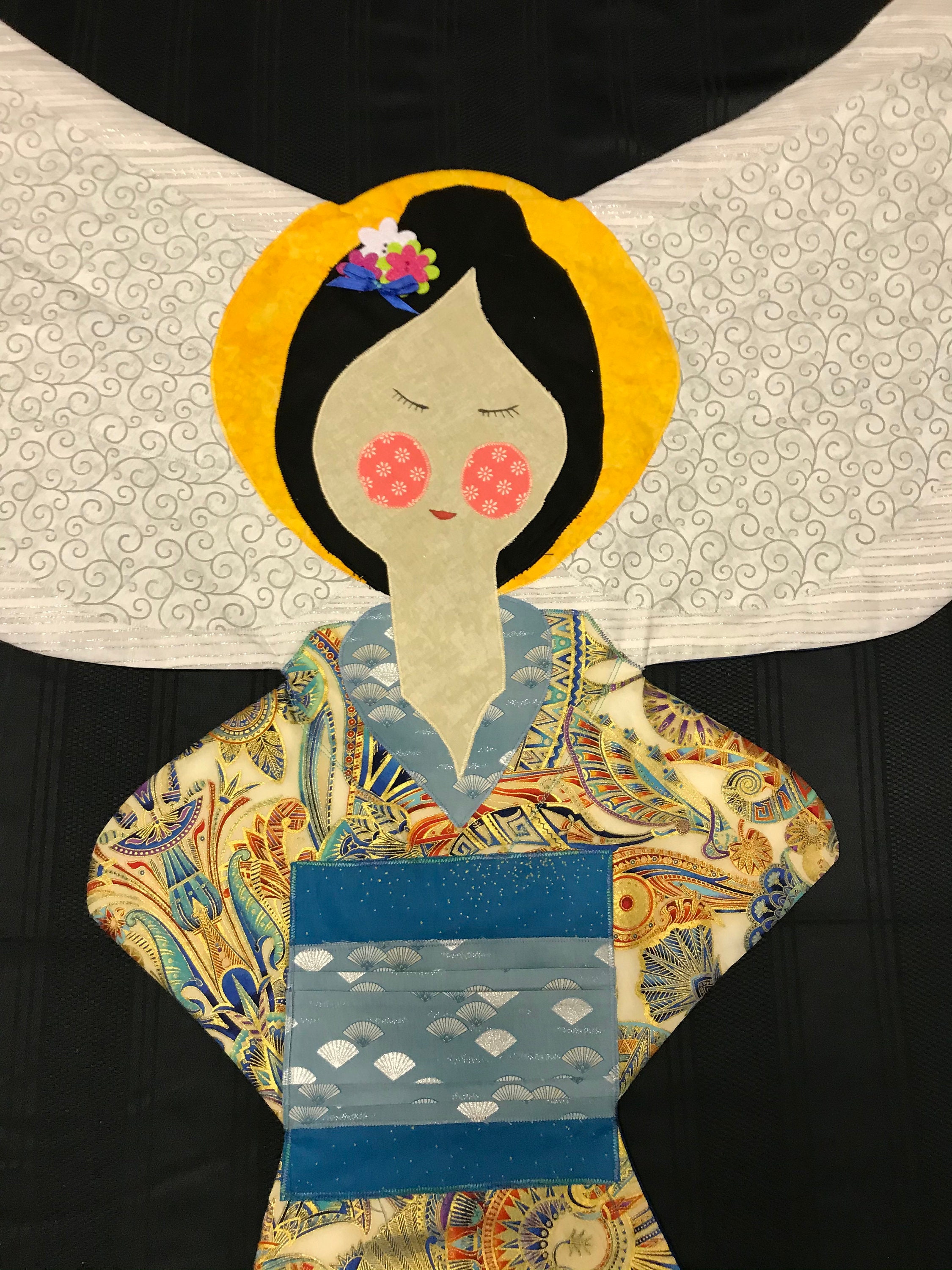 Aiko - A Multicultural Angel Wall Hanging - Etsy