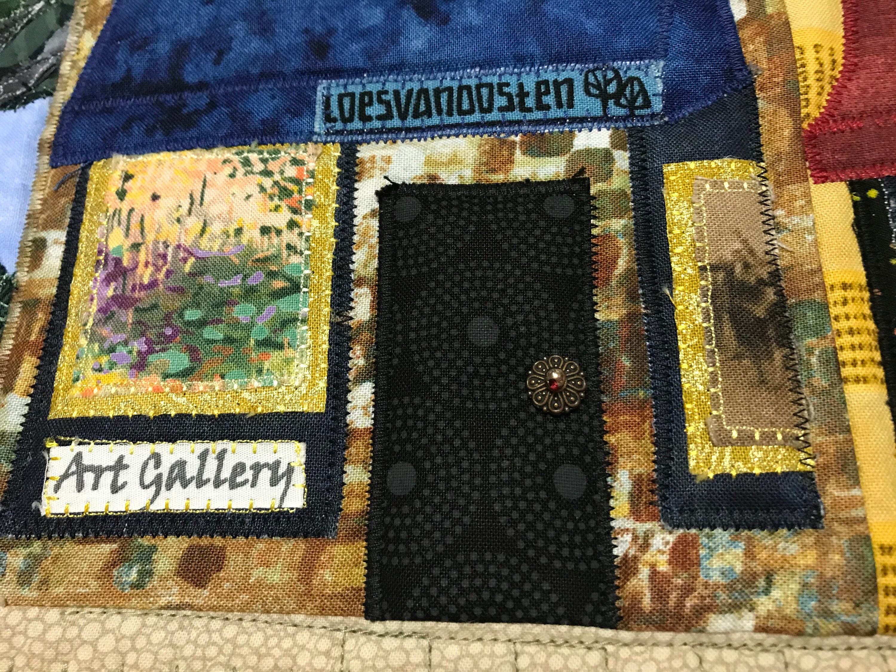 New England Storefronts Handmade Art Quilt - Etsy