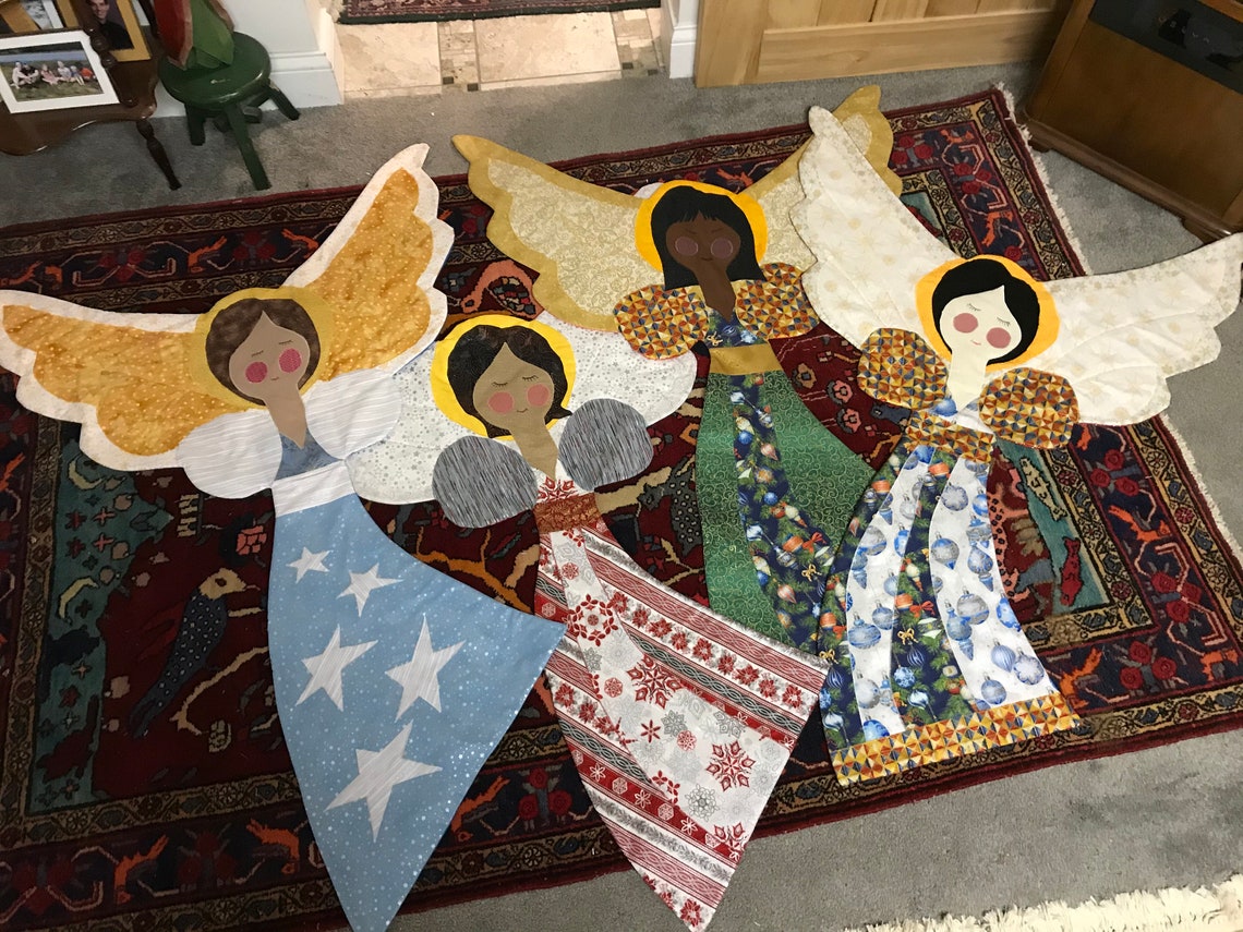 Engla A Multicultural Angel Wall Hanging - Etsy