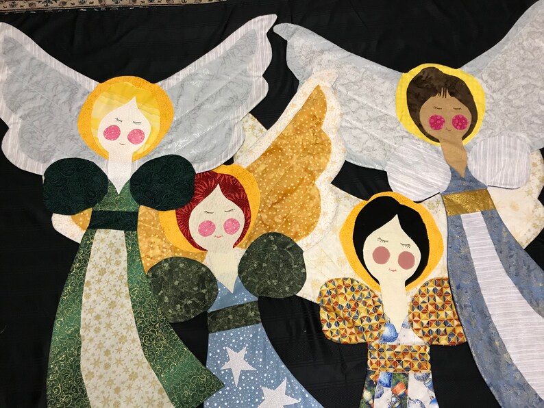 Gabriela - A Multicultural Angel Wall Hanging - Etsy