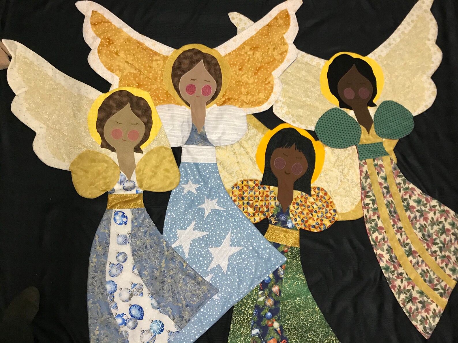 Laila A Multicultural Angel Wall Hanging - Etsy