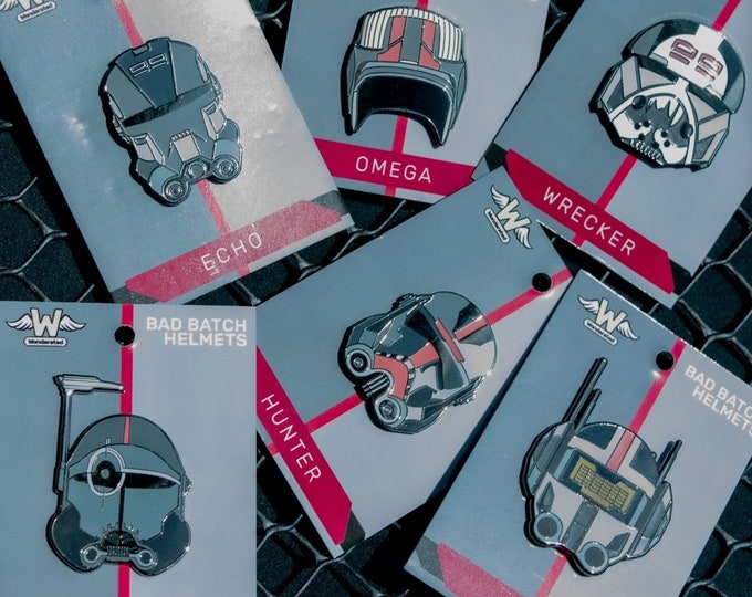 Bad Batch Helmet Pins - Etsy