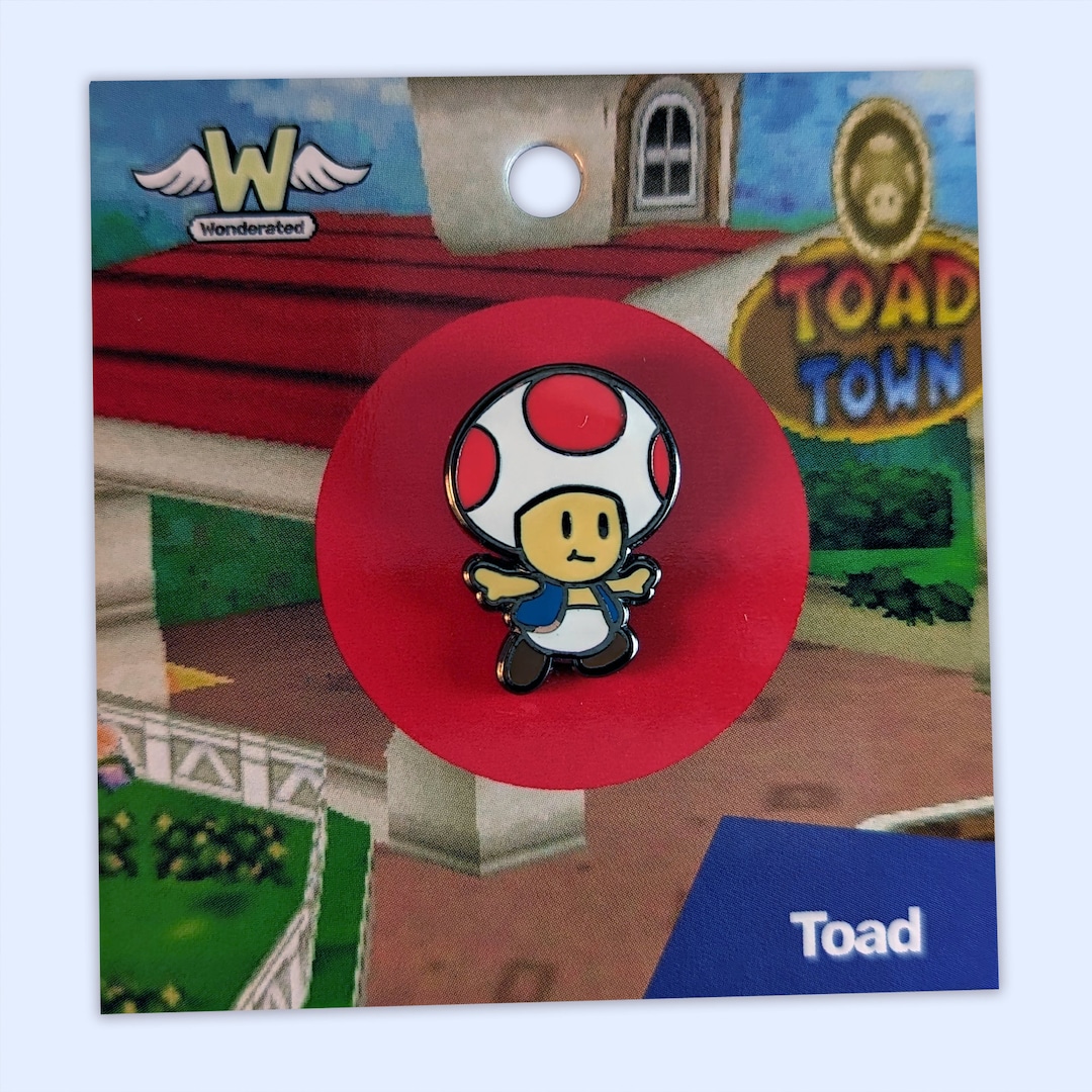 Toad Pin - Etsy