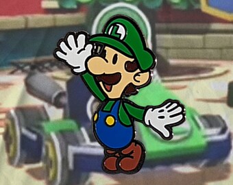 Nintendo Pin Luigi - Etsy
