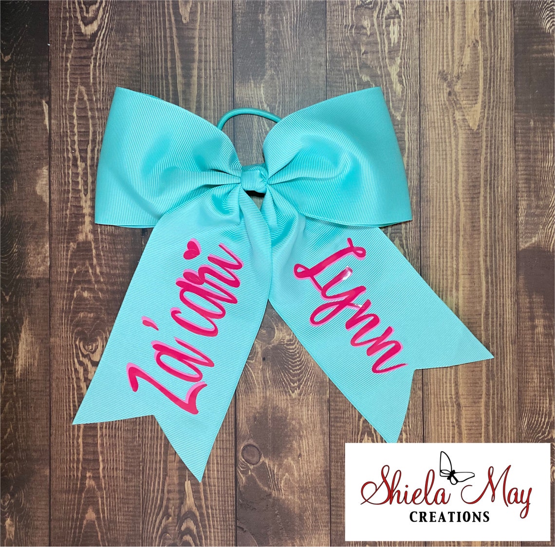 Personalized Cheer Bow - Etsy