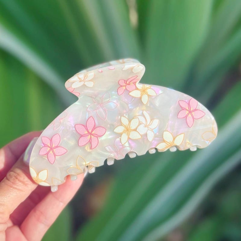 Hawaiian Design Hair Clip - Etsy