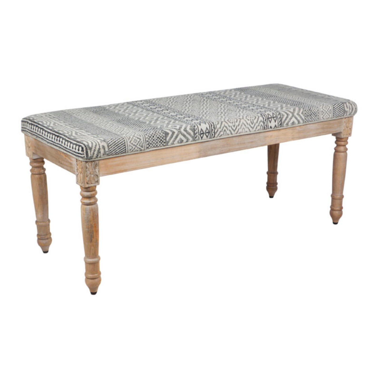 Upholstered Bench Seat Stool Entryway Hallway Dinning Bedroom Furniture ...