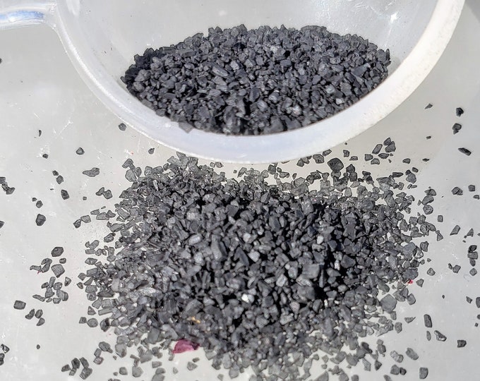 Black Salt 1oz Ritually Prepared Wiccan Salt, Banishing Salt, Blessed ...