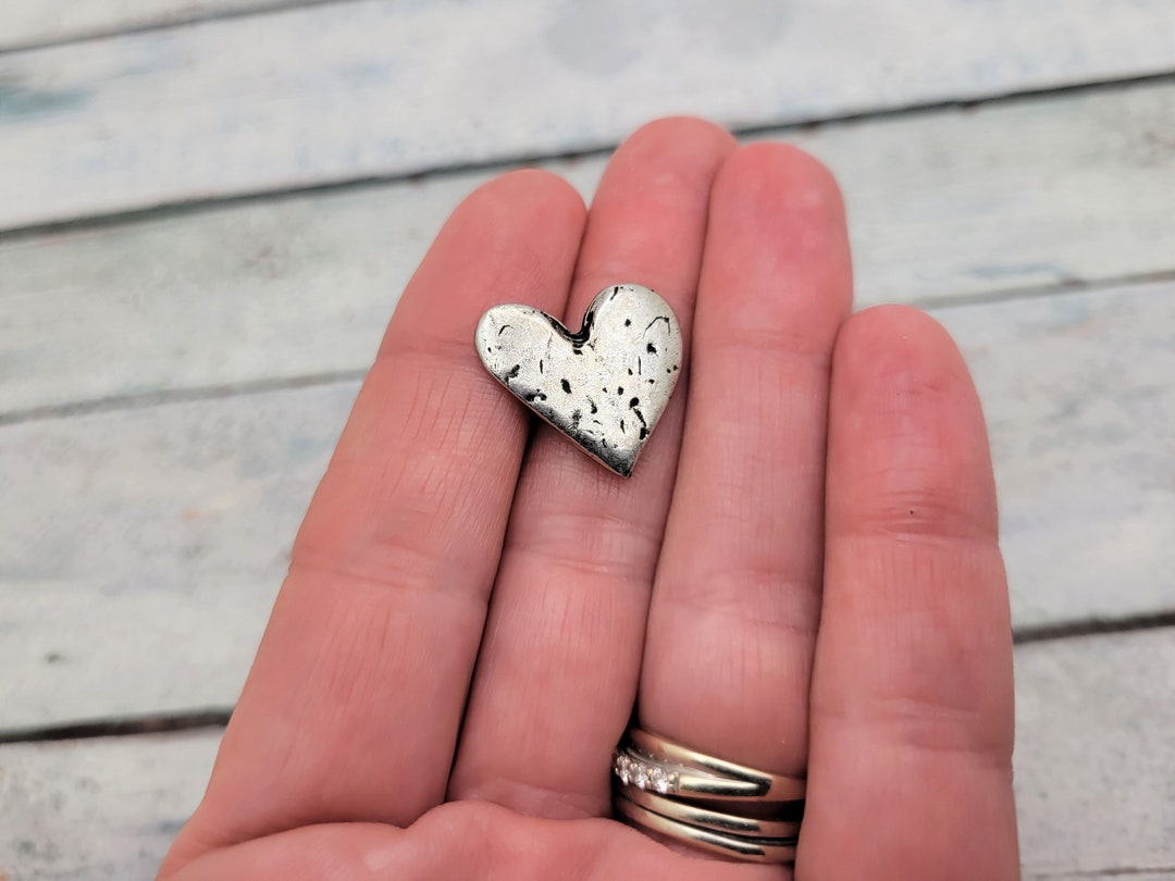 Heart Pocket Stone/ Heart Pocket Charm for Giving and Receiving Love ...