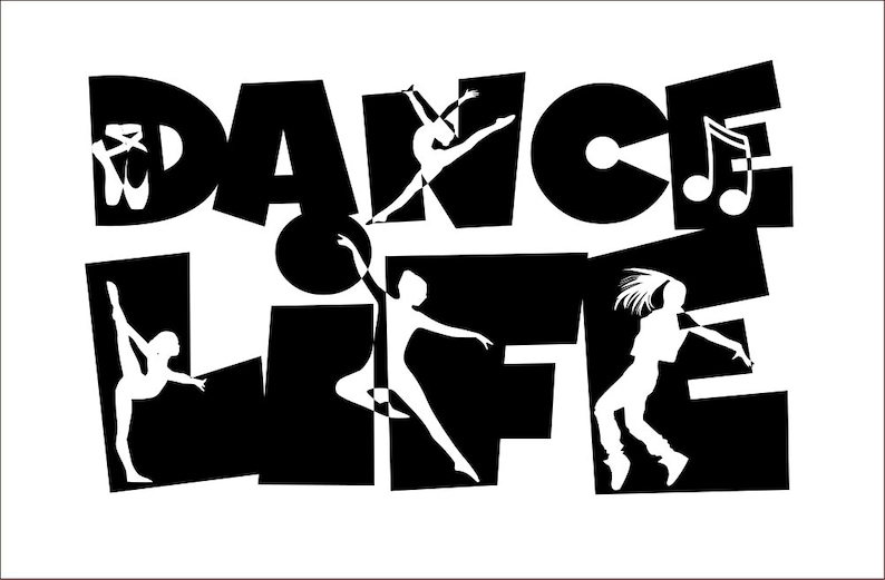 Dance Life SVG - Etsy