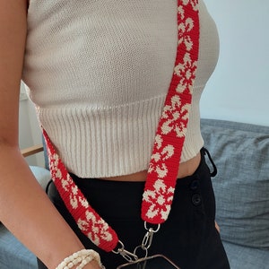 Daisy Crochet Crossbody Phone Strap Pattern (PDF Pattern) - Etsy