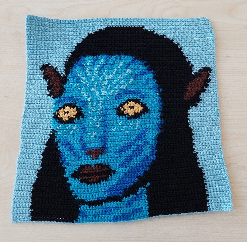 Avatar Neytiri Crochet Tote Bag Pattern, PDF Pattern,crochet ...