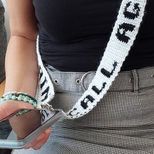 Crochet Crossbody Phone Strap Pattern: Call Again Design (PDF Pattern ...