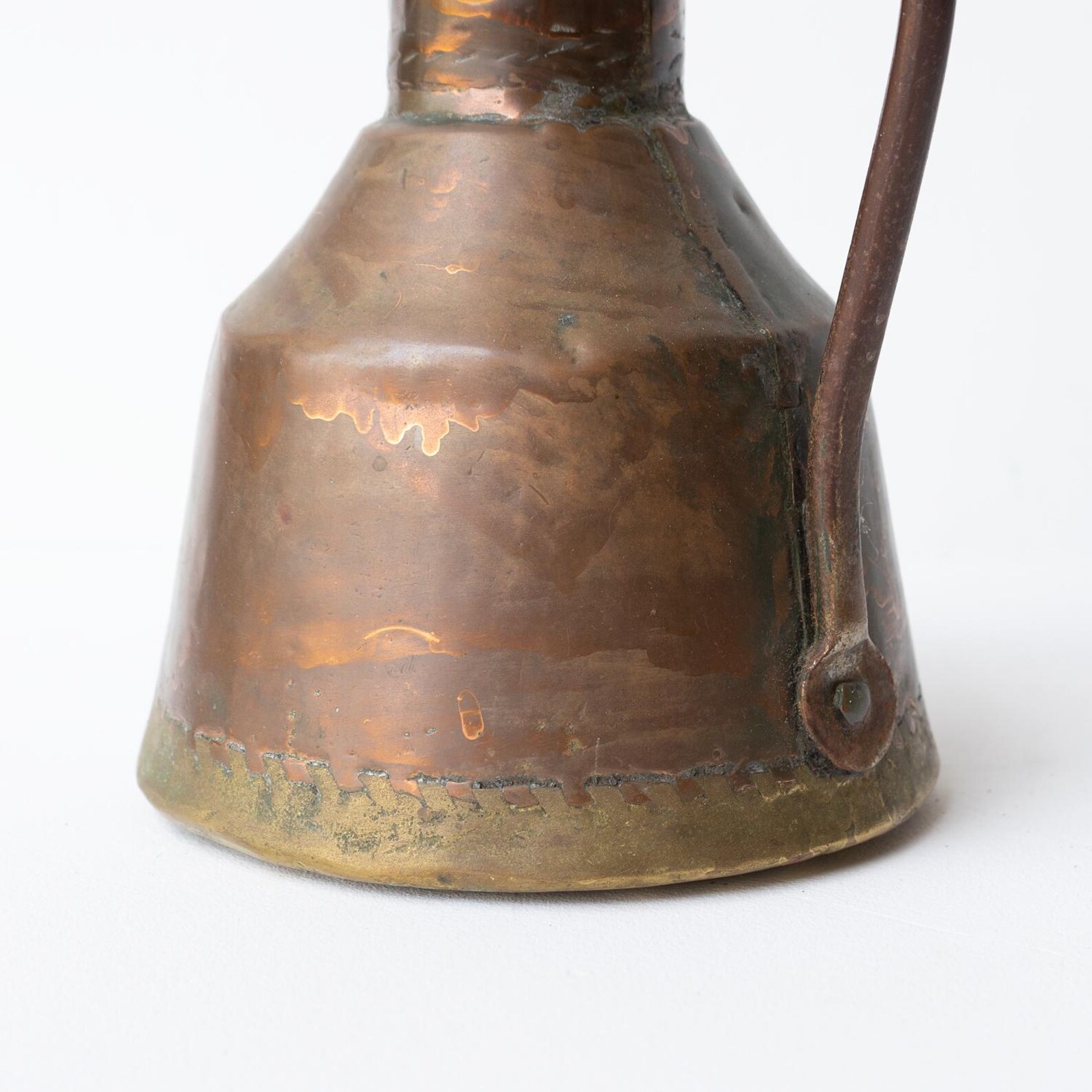 Antique Islamic Primitive Copper Water Jug Ewer, Ottoman Empire, 19th ...