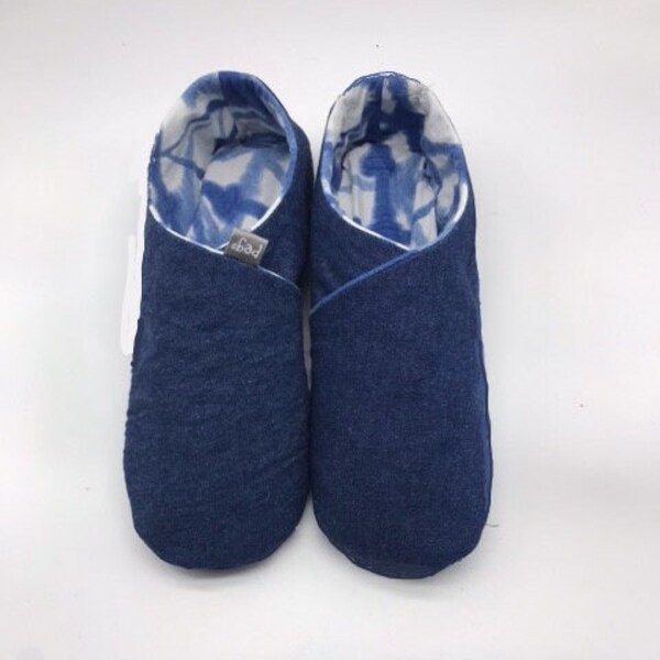 Denim Slippers - Etsy