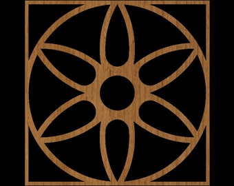 Scroll Saw Coaster Pattern - Etsy