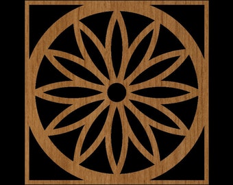 Scroll Saw Coaster Pattern - Etsy