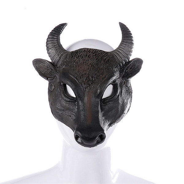 Bull Mask - Etsy