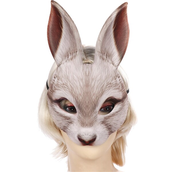 White Rabbit Mask - Etsy