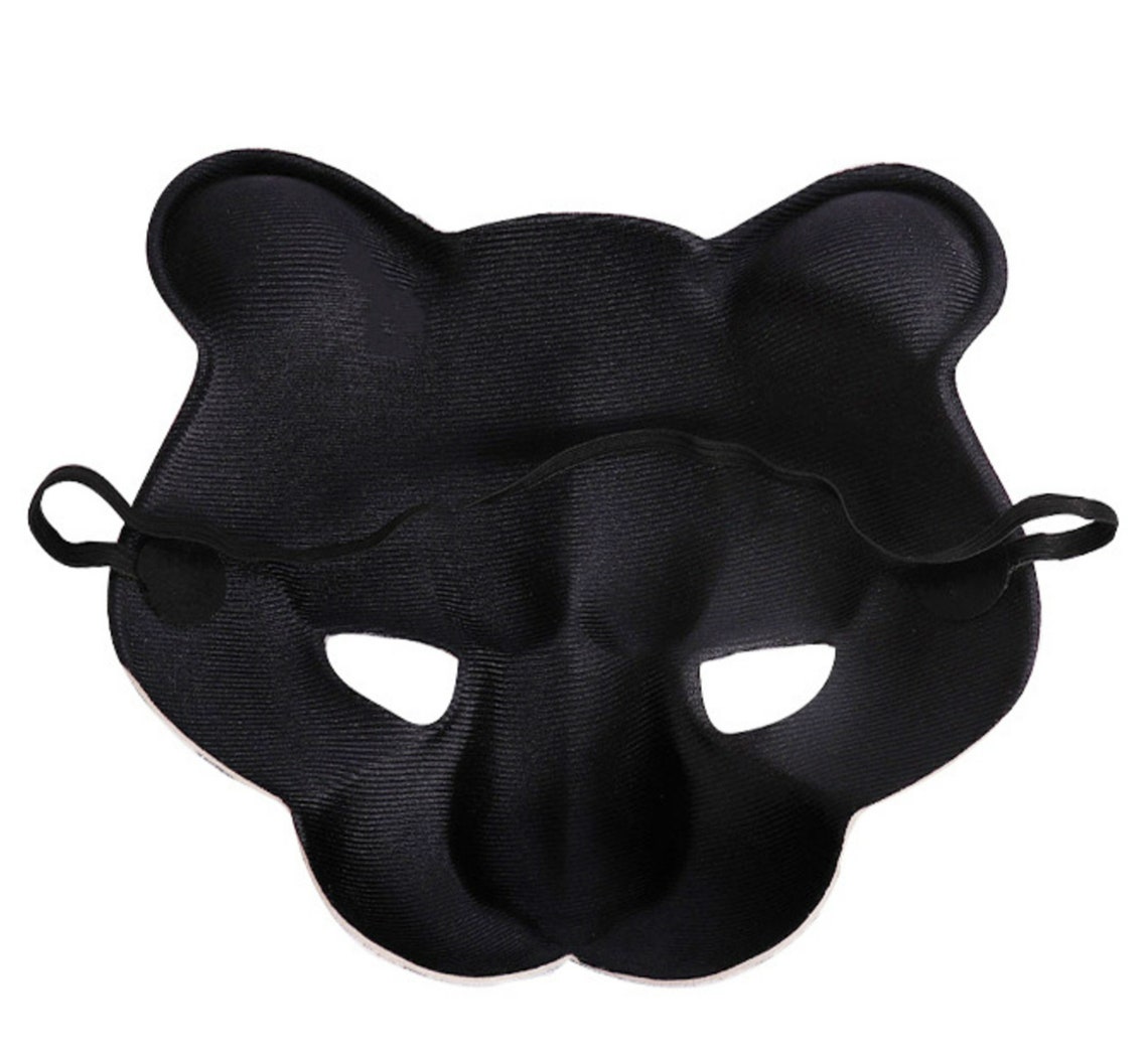 Leopard Mask Cosplay Maskhalloween Mask Printable Mask - Etsy