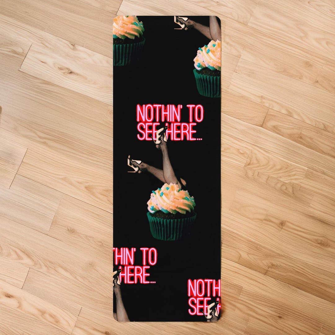 Yoga Mat Motivational Yoga Mat Art Positivity Art Female Empowerment ...