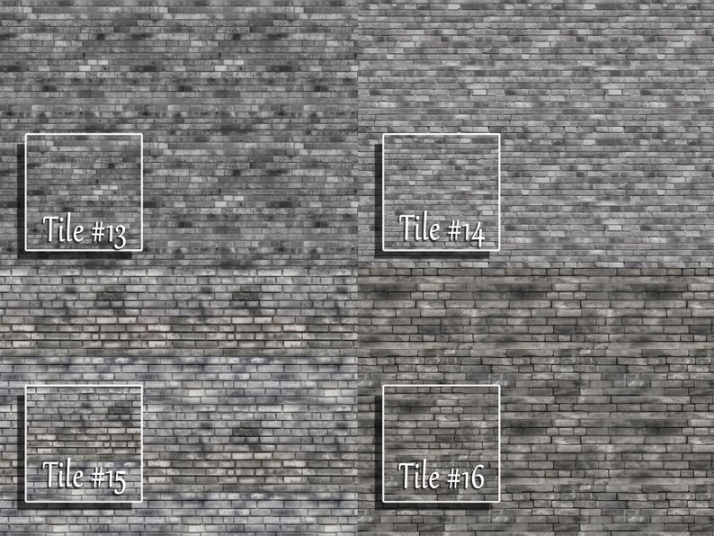 Clean & Versatile: White Seamless Brick Patterns for Photoshop and ...