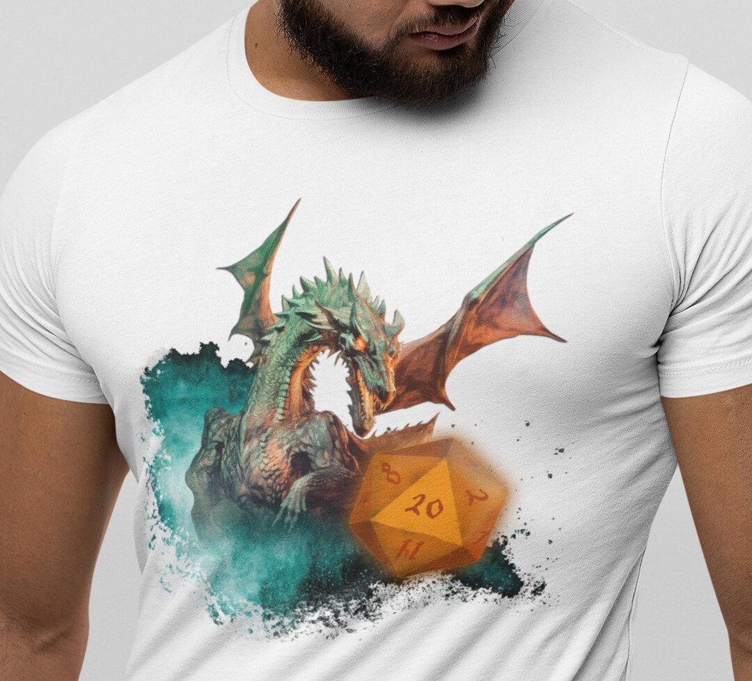Dnd Tshirt | Dnd Shirt | Dnd Dragon | RPG Gamer Shirt | Dnd Dice Set ...