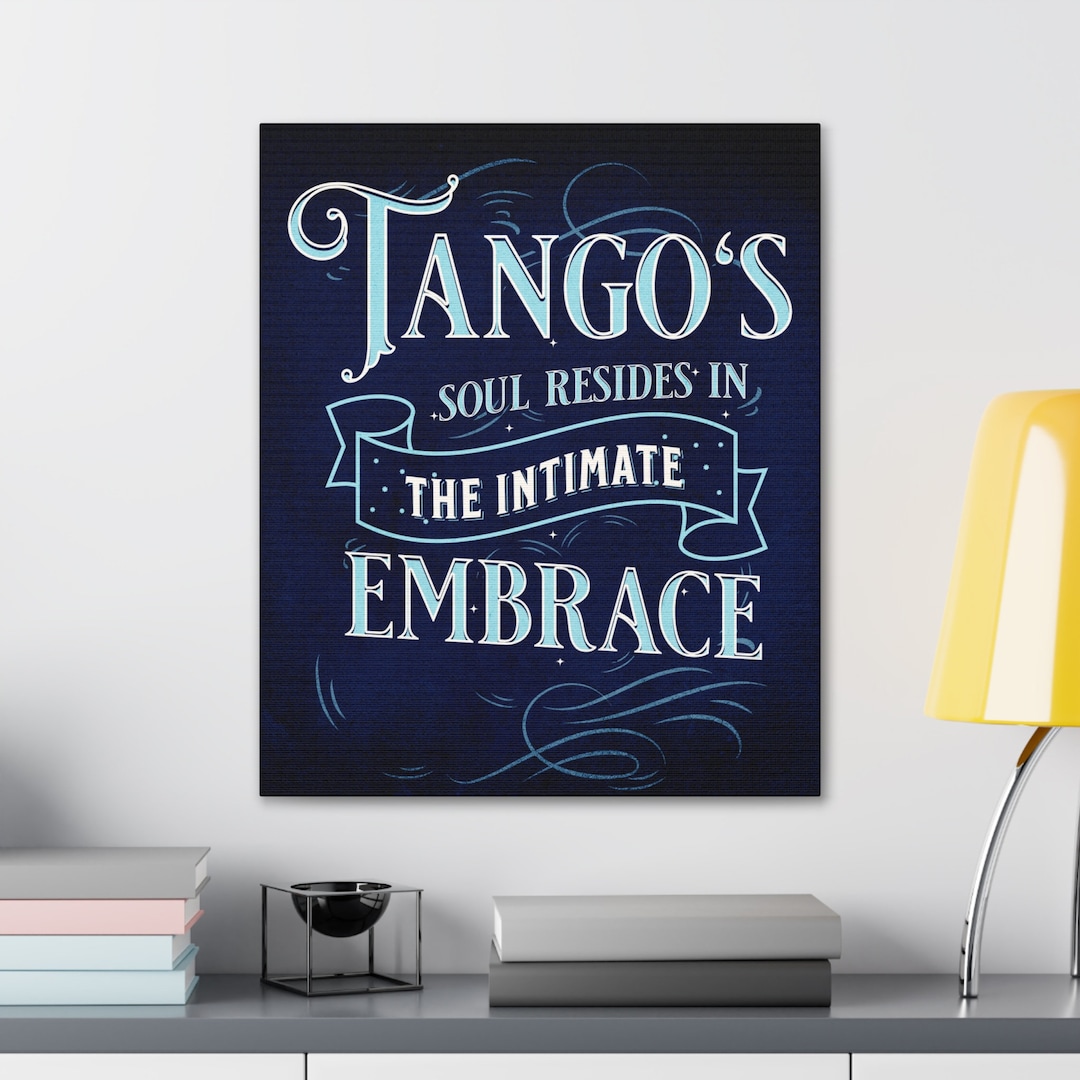 Tango Dance Canvas Gallery Wraps | Perfect for the Living Space of Your ...
