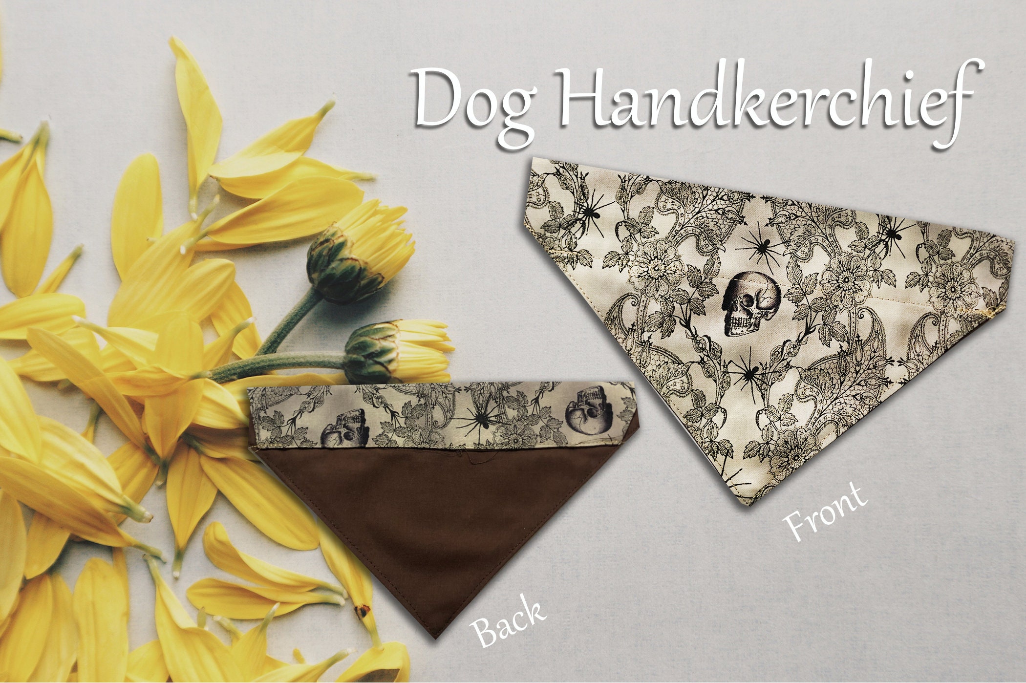 Dog and Cat Collar Scarf/dog and Cat Bandana - Doggie Handkerchief ...