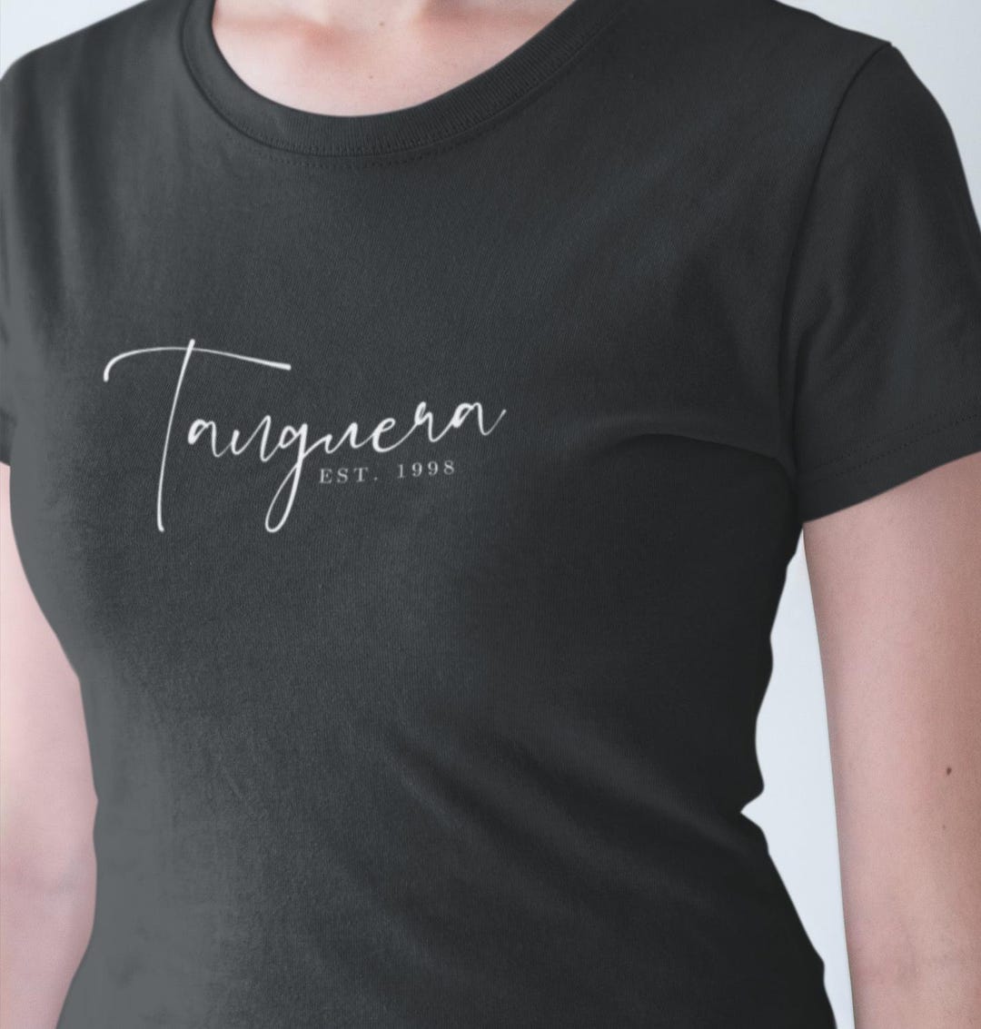 Custom Shirt Tango Clothes | "tanguera" With Est. Year | Birthday Gift ...