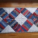 Homemade Pieced and Quilted Table Runner in Eclectic Colours - Etsy UK