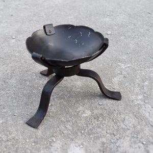 Hand Forged Medieval Oil Lamp. - Etsy