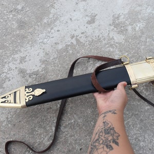 Handcrafted Gladius Roman Sword Wood Handle Hard Scabbard. - Etsy