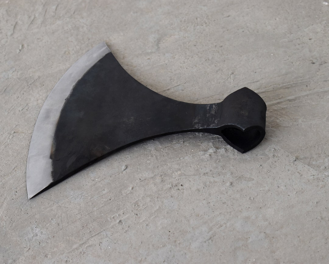 Decorative Hand-forged Viking Dane Axe Head – Large Medieval-style ...