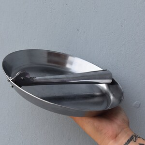 Hand Forged Medieval Outdoor Small Camping Folding Pan. - Etsy