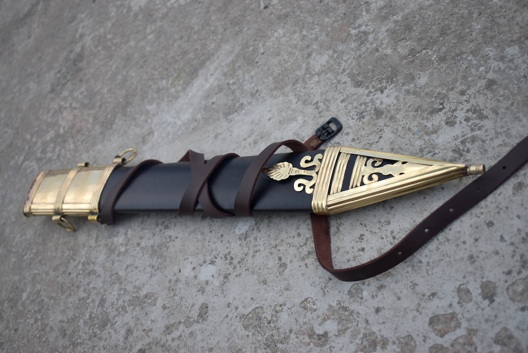 Handcrafted Gladius Roman Sword Wood Handle Hard Scabbard. - Etsy