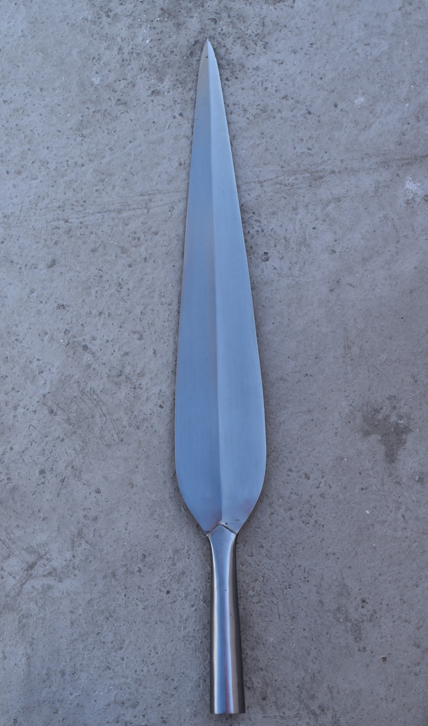 Hand Forged Viking Zulu Iklwa Large Spearhead 30'' - Etsy