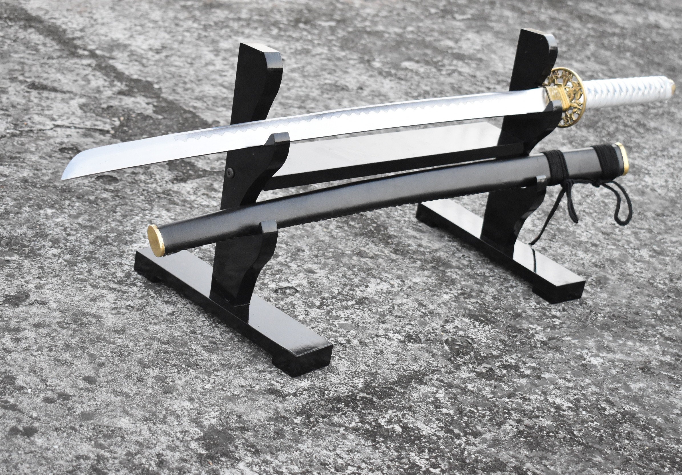 Katana Hand Made Sword Dragon Samurai Sword Real Swords With | Etsy