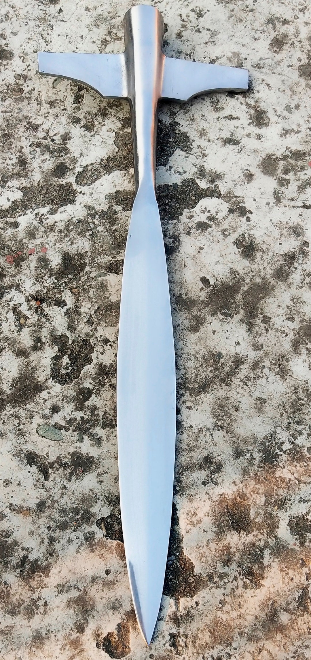 Viking Hand Forged Spear Head High Carbon Steel With Wings - Etsy