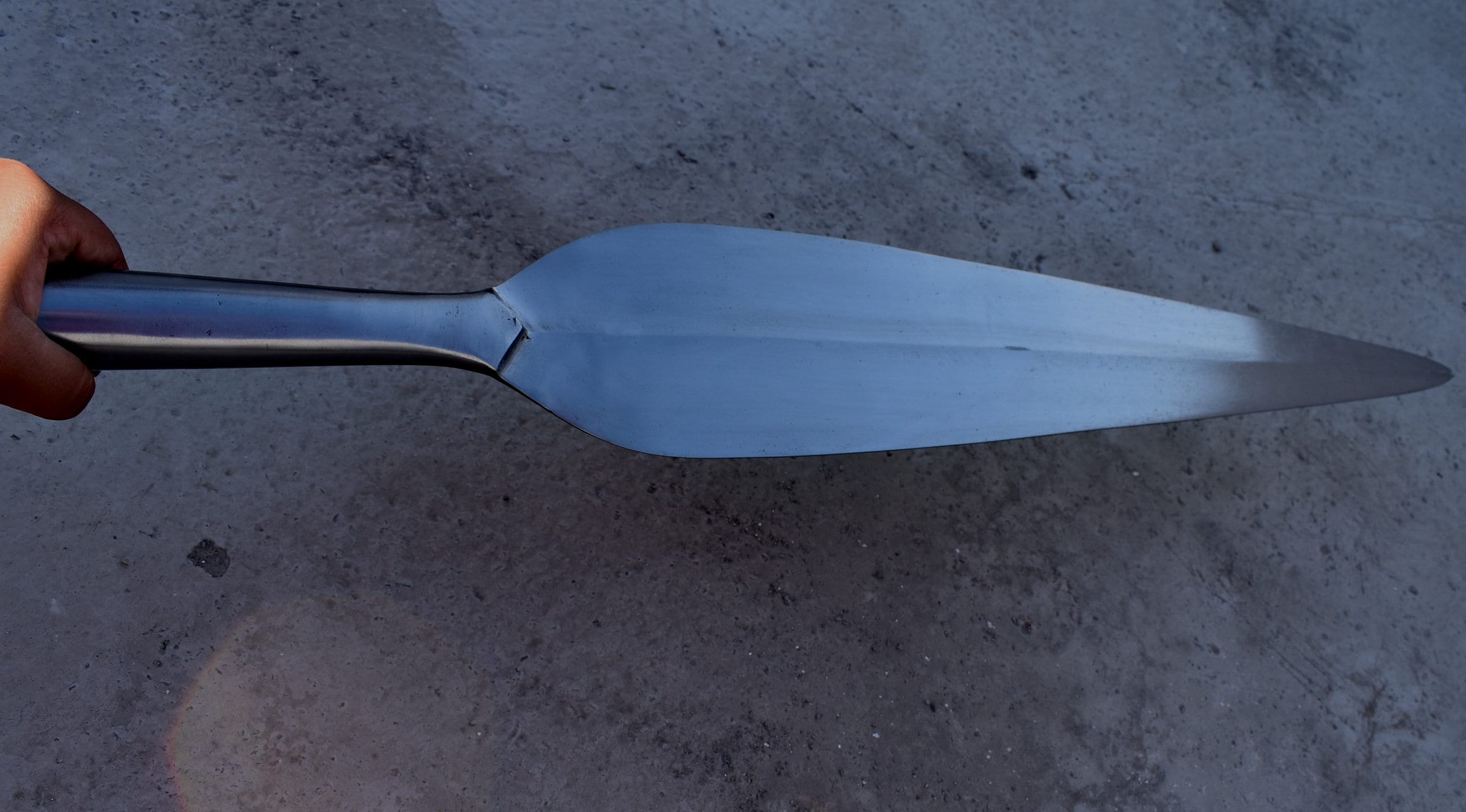 Hand Forged Viking Zulu Iklwa Large Spearhead 30'' - Etsy