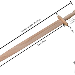 Hand-crafted Wooden Knight Practice Sword – Medieval Cosplay Replica - Etsy